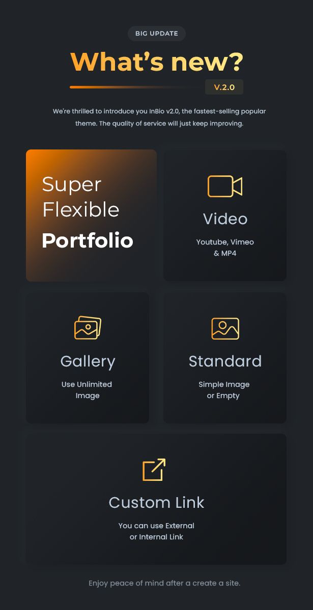 InBio - Personal Portfolio/CV WordPress Theme - code.market