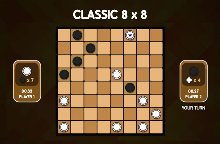Play Checkers - HTML5 Game - code.market