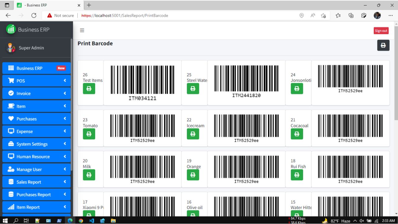 Business ERP Solution/Product/POS/Company Management - code.market