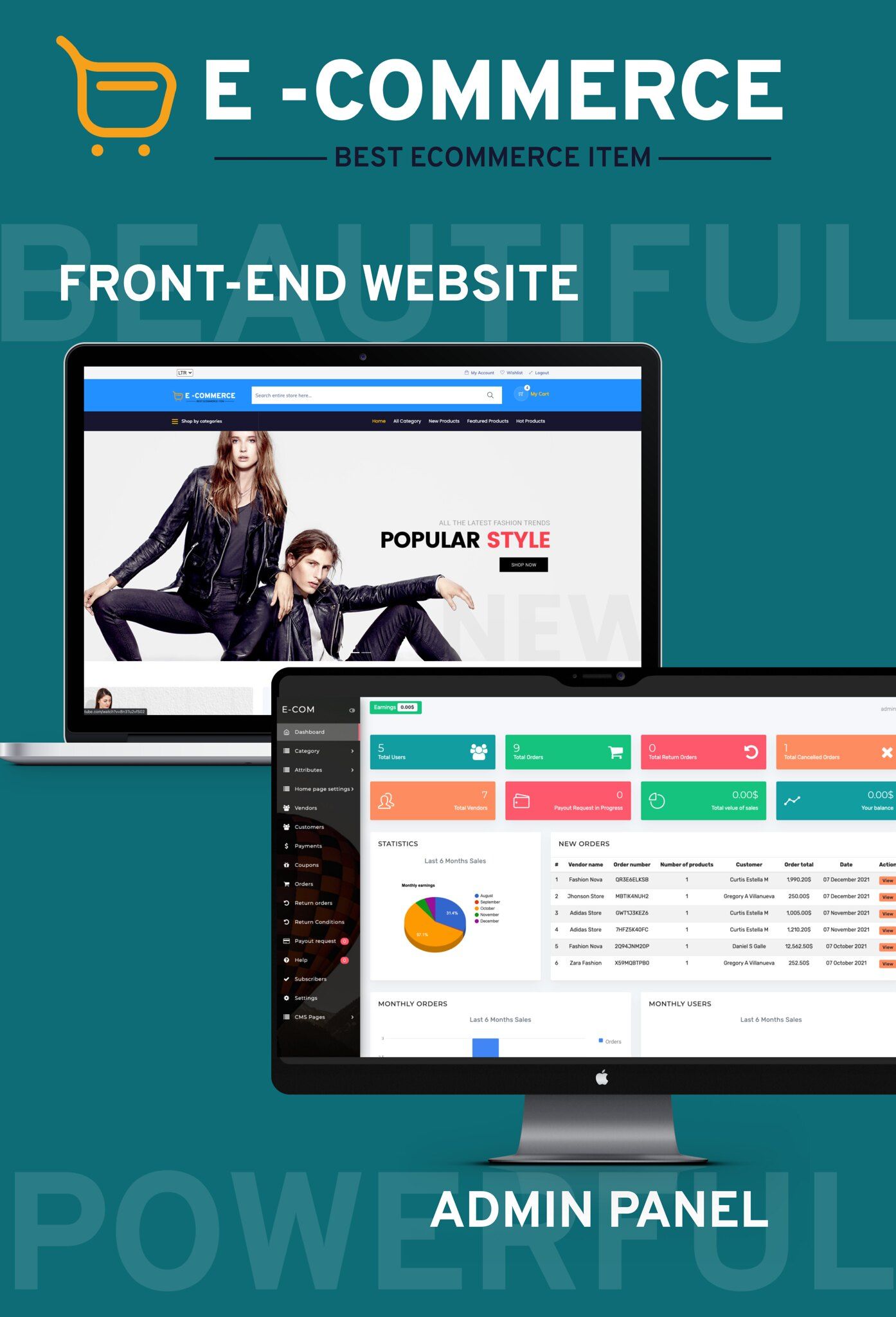 eCommerce - Multi vendor ecommerce Website with Admin panel - code.market eCommerce - Multi vendor ecommerce Website with Admin panel - code.market