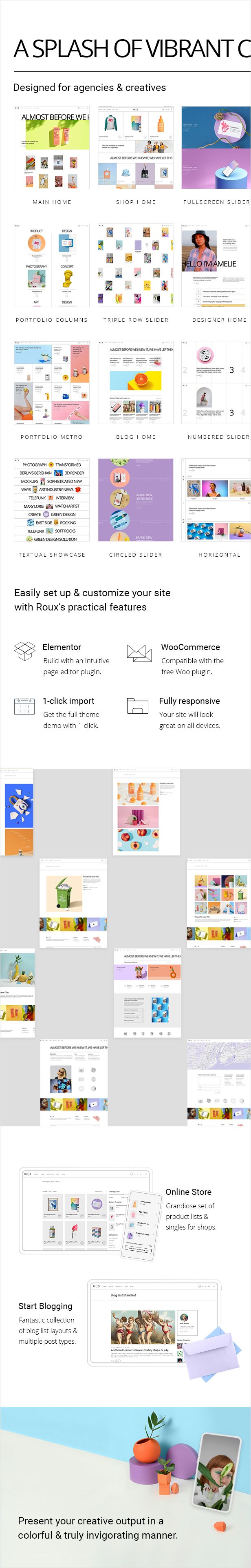 Roux - Creative Portfolio Theme - code.market