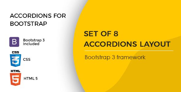 Accordions for Bootstrap 3 Framework - code.market