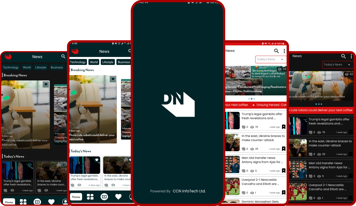 Android News App (Multi Theme) with AdMob, Unity, Applovin & Many More ...