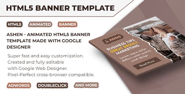 Ashen - HTML5 Animated Banner Ads Template GWD V5 - code.market Ashen - HTML5 Animated Banner Ads Template GWD V5 - code.market