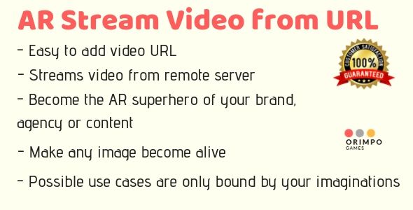 Augmented Reality Video Streaming from remote Server - - code.market Augmented Reality Video Streaming from remote Server - - code.market