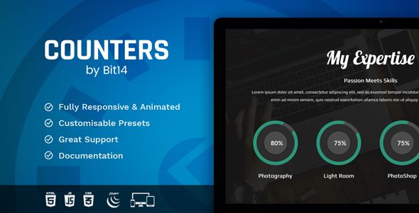 BitCounter - Counters and Progress Meters - code.market