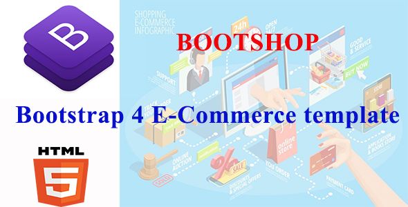 BootShop - Starter Flexible E-commerce Template With - code.market