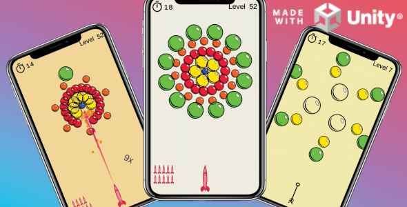 Burst 'em All Unity Hyper Casual Game For Android and iOS - code.market