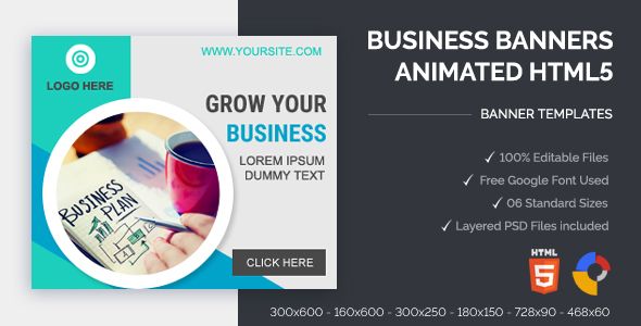 Business Banners Animated HTML5 Banner Ads (GWD) - code.market Business Banners Animated HTML5 Banner Ads (GWD) - code.market