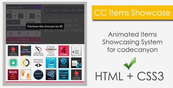 CC Items Showcase - code.market