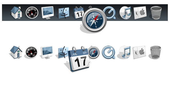 CSS3 Dock Menu - code.market