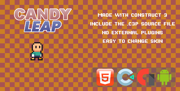 Candy Leap - Template for Construct 3 - code.market