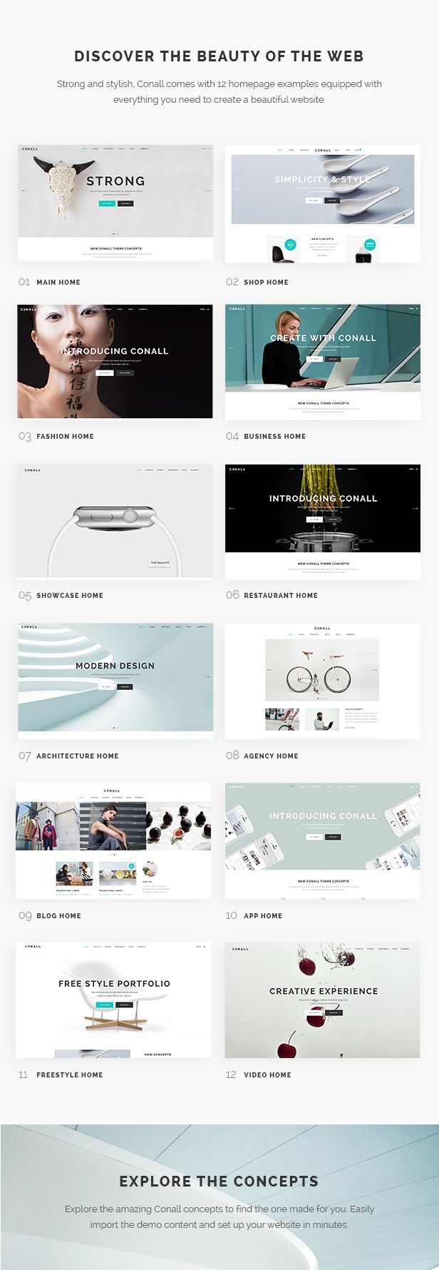 Conall - Clean Multipurpose Theme - code.market
