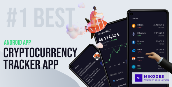Cryptocurrency Tracker App 2021 - Android Source Code - code.market