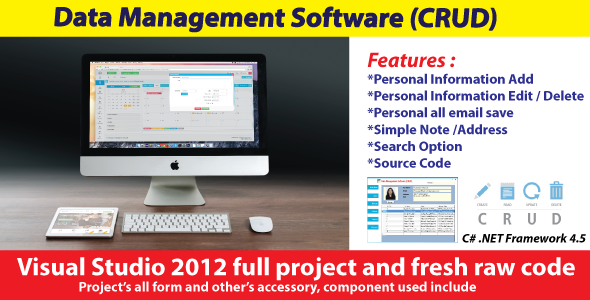 Data Management Software | Contact Book with full - code.market