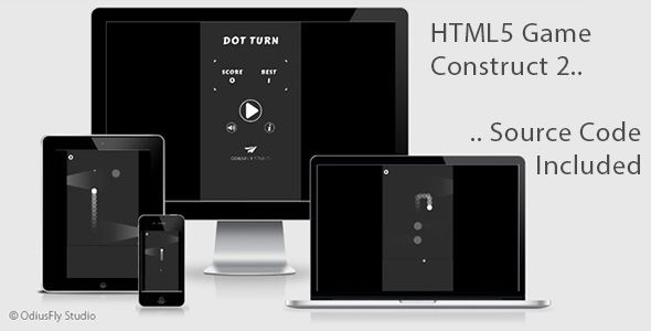 Dot Turn - HTML5 Game - code.market