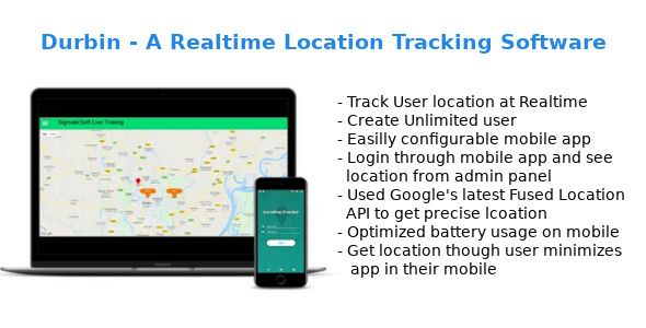 Durbin - A Live Tracking System - code.market