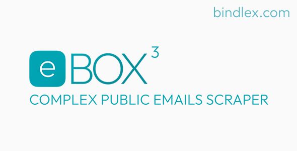 EBOX 3 Standard - Public Emails scraper - code.market
