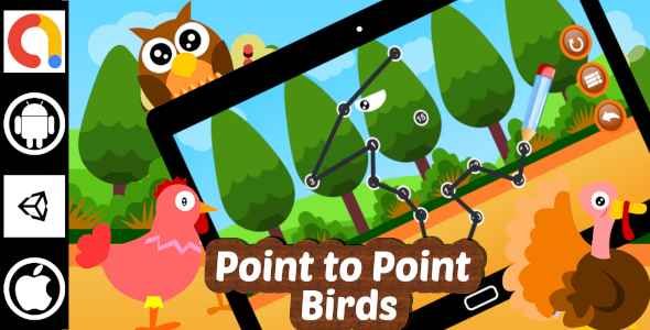 Edukida - Point to Point Birds Unity Kids Educational - code.market