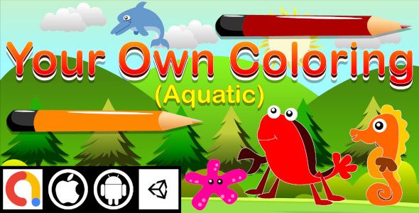 Edukida - Your Own Coloring Aquatic Unity Kids Game - code.market