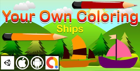 Edukida - Your Own Coloring Ships Unity Kids Game With - code.market