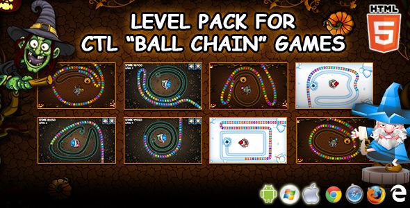 Extra Levels Pack for CTL "Ball Chain" Games - code.market