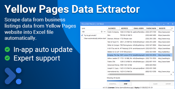 Extrax - Yellow Pages Data Extractor - code.market