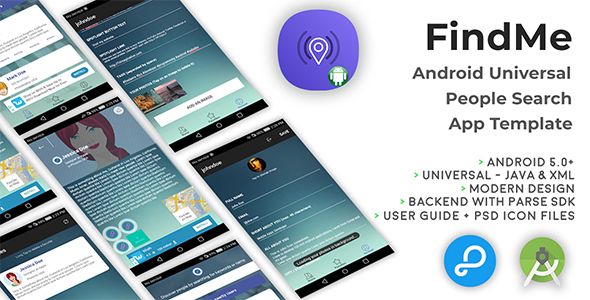 FindMe | Android Universal People Searching App Template - code.market