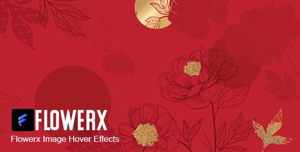 Flowerx - CSS3 Image Hover Effects - code.market
