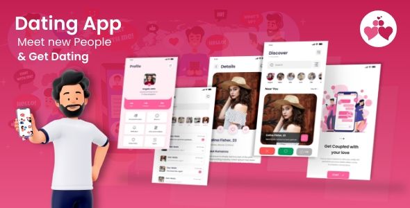Flutter Dating app ui kit 2.10.3 supported - code.market Flutter Dating app ui kit 2.10.3 supported - code.market