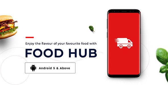 FoodHub | Food Ordering App | Android Template - code.market