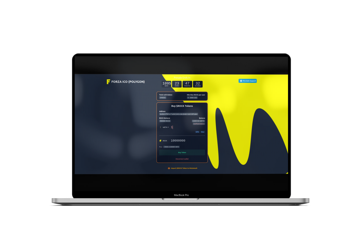 Forza ICO | Next Generation (MATIC) - Polygon ICO Software - code.market