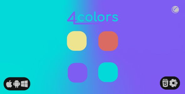 Four Colors Html5 Construct Game Codemarket