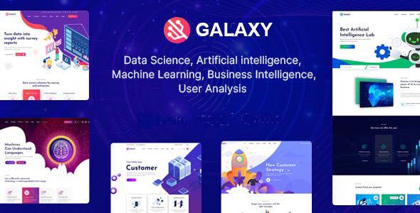 Galaxy - Data Science & Analytics Laravel Theme - code.market