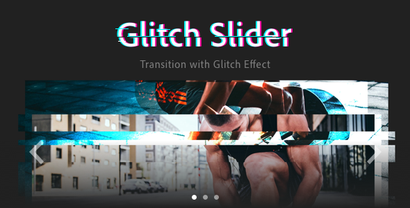 Glitch Slider — Expressive Transition Effect - code.market