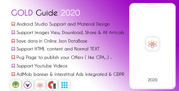 Gold Guide 2021 - High Features & AdMob - code.market