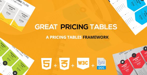 Great Pricing Tables Framework - code.market