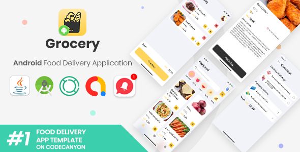 Grocery | Android Single Food Delivery Store Application - code.market