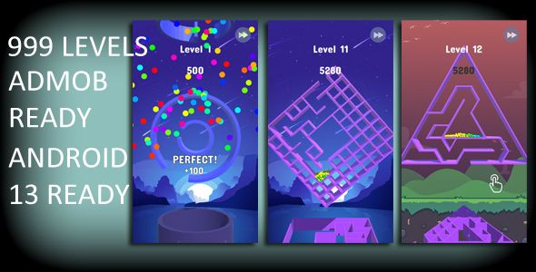 Guide The Balls Deluxe Unity Complete Project (999 Levels) - code.market