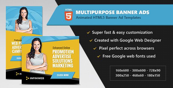 HTML5 Ads - Multipurpose Animated Banner Templates - code.market HTML5 Ads - Multipurpose Animated Banner Templates - code.market