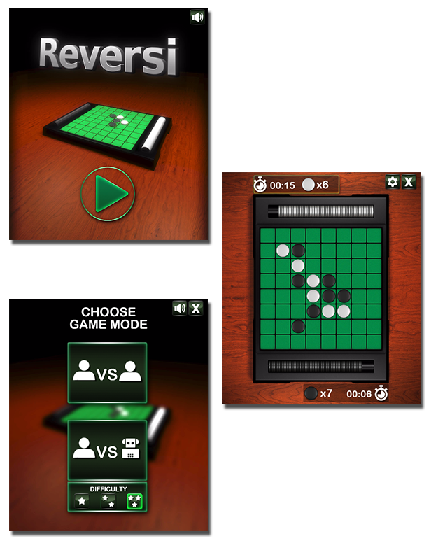 HTML5 Reversi - HTML5 Game - code.market