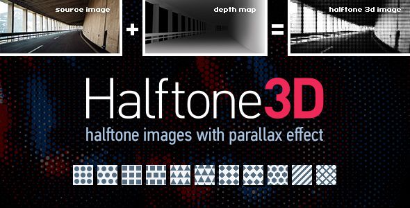 Halftone3D - 3D Parallax Halftone Image Generator - code.market