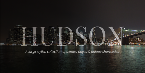 Hudson - Stylish Business Theme - code.market