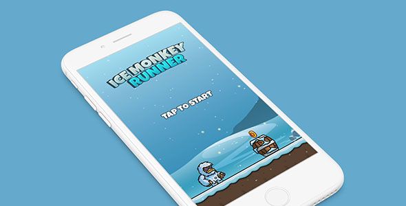 ICE MONKEY RUNNER WITH ADMOB - ANDROID STUDIO & ECLIPSE FILE - code.market