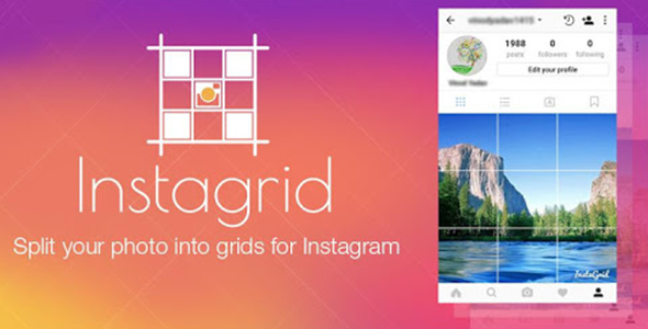 Insta Grid For Instagram - code.market