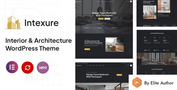Intexure - Interior Design And Architecture WordPress Theme - code.market