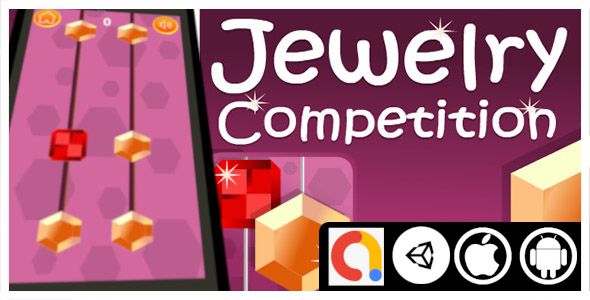 Jewelry Competition Unity Arcade Game with Admob ad - code.market