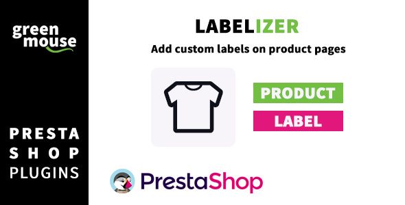 Labelizer - add custom labels on Prestashop product pages - code.market