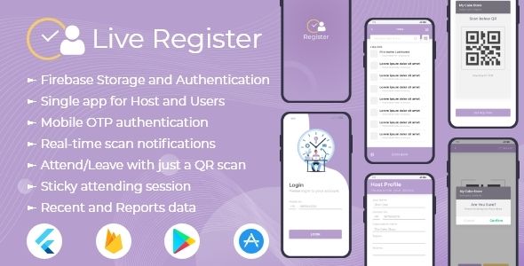 Live Register - Visitor Entry Register and QR - code.market