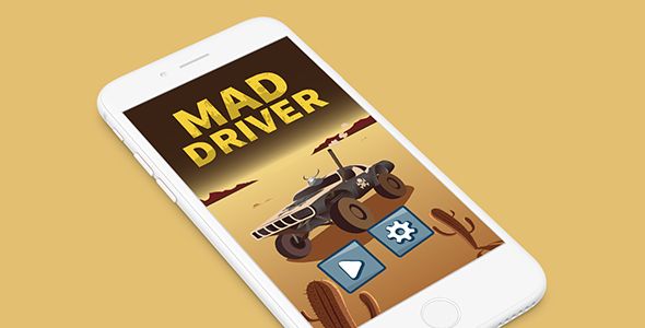 MAD DRIVER WITH ADMOB - ANDROID STUDIO & ECLIPSE FILE - code.market